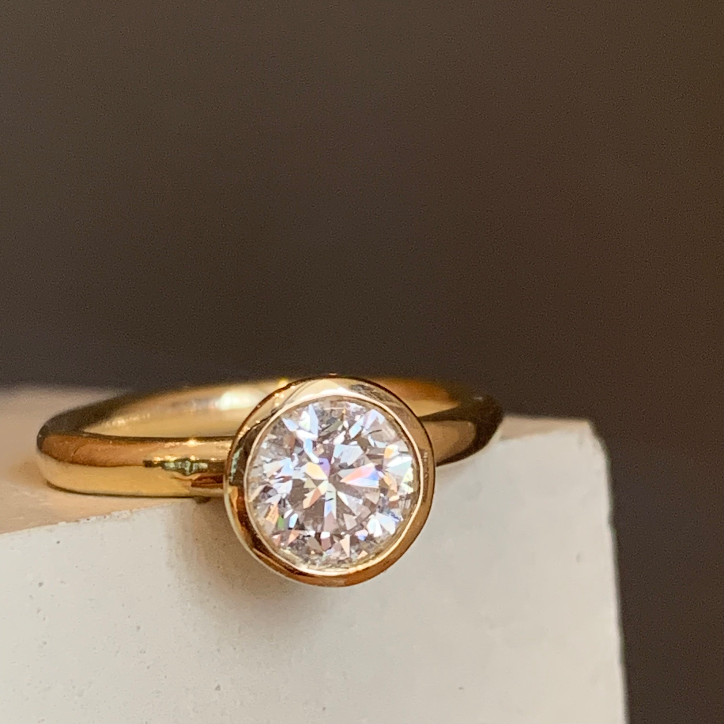 BOO 1ct Diamond Round Solitaire – BOO Jewellery