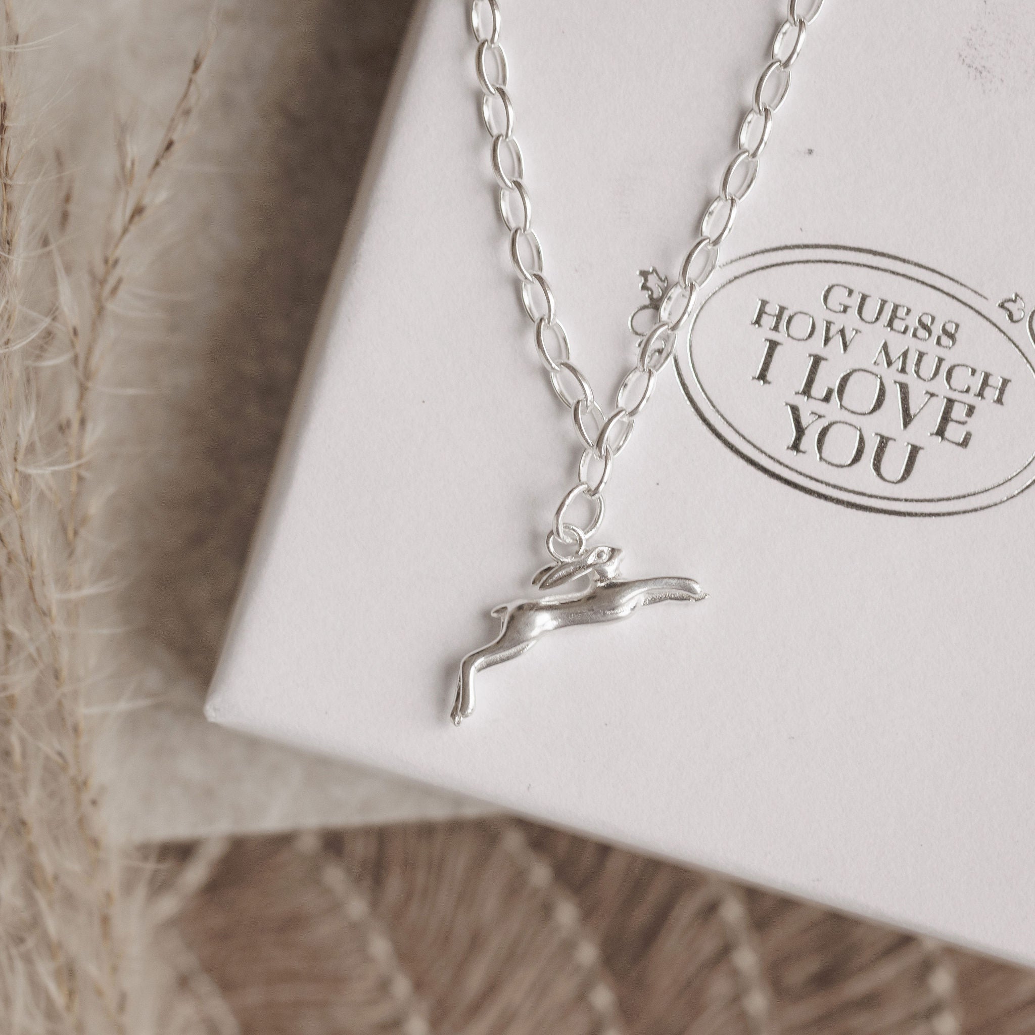 Leaping Hare Silver Chain Bracelet - Guess How Much I Love You Collect ...